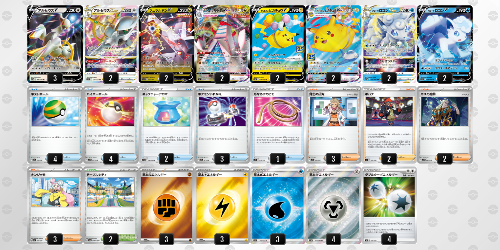 デッキ画像 NNggnP-LSygV3-NQ9QNL | ポケモンカードゲーム公式ホームページ